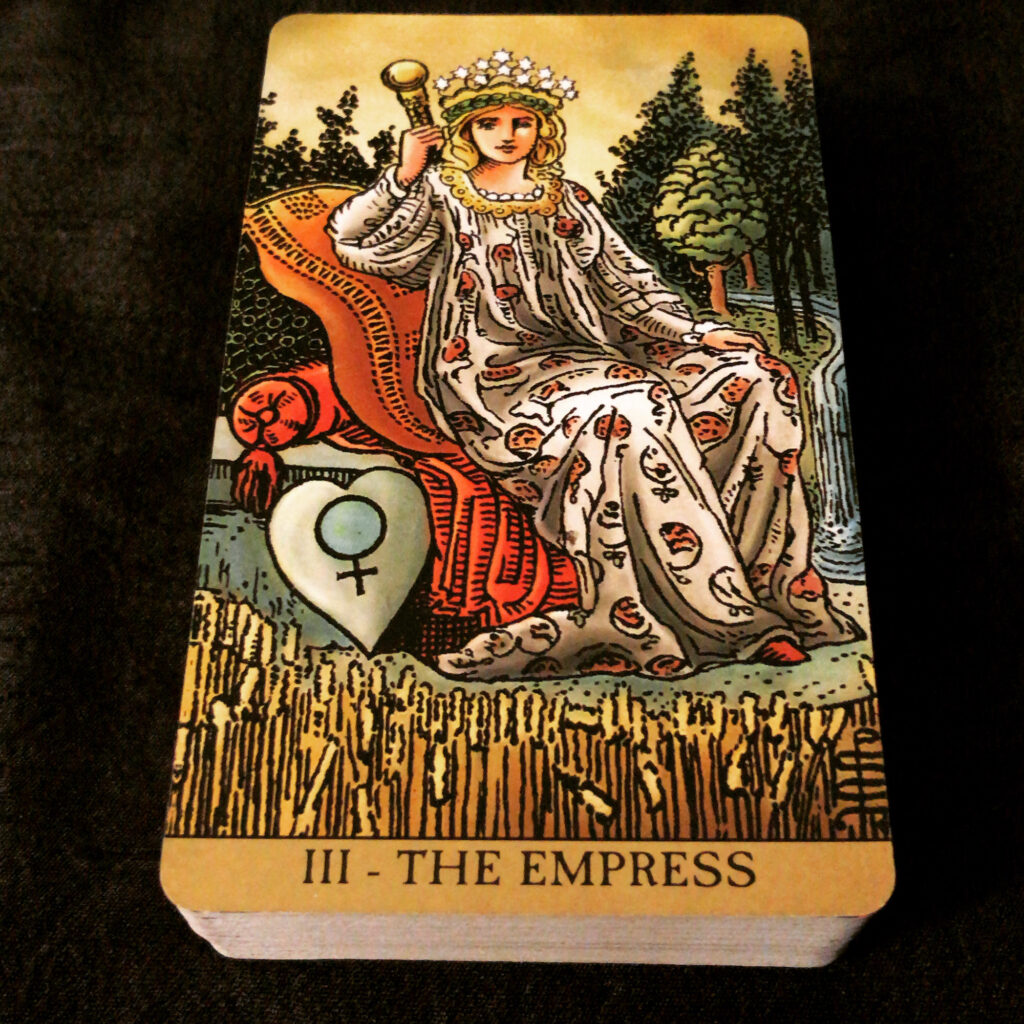 Daily Draw | The Empress 010121 | #site_title | Cards of Light