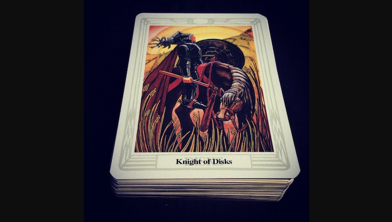 Daily Draw | Knight of Disks (Thoth) 041821 | Cards of Light