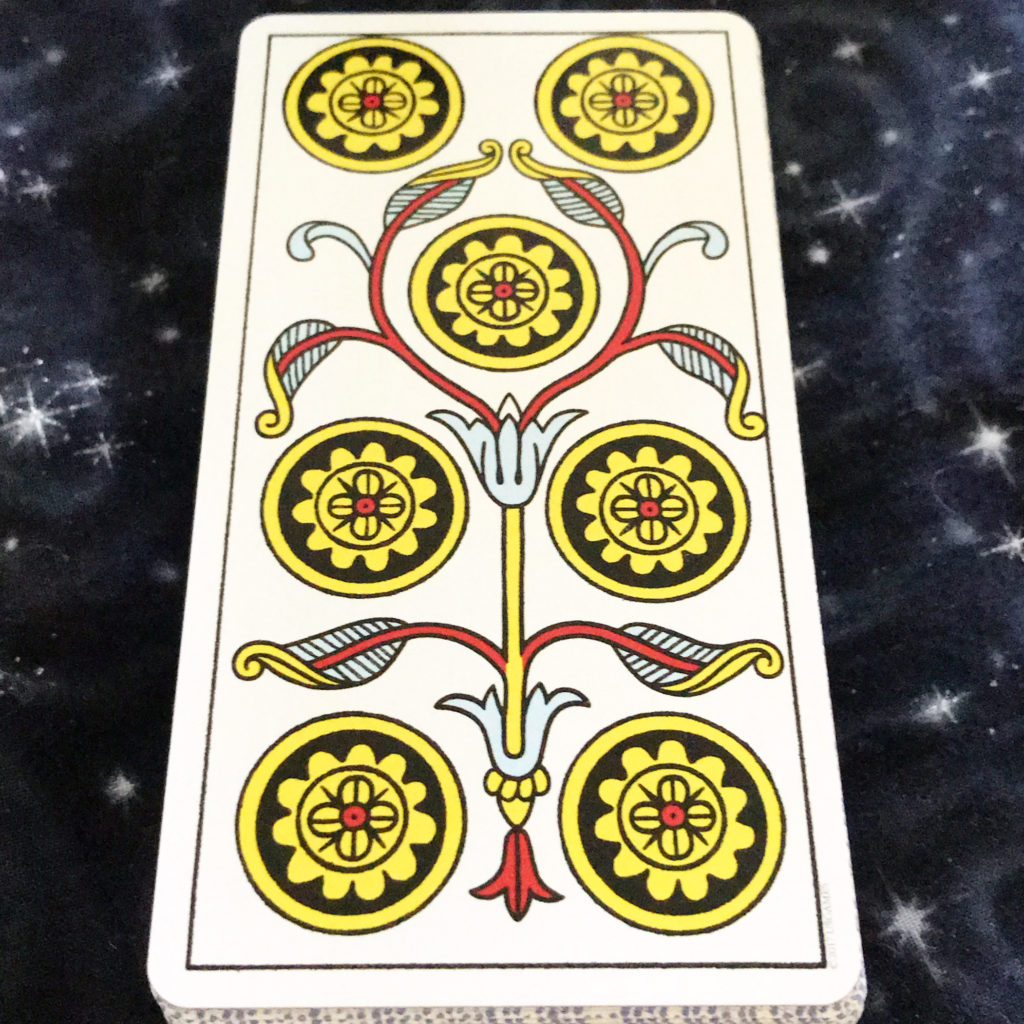 Seven of Coins | Cards of Light