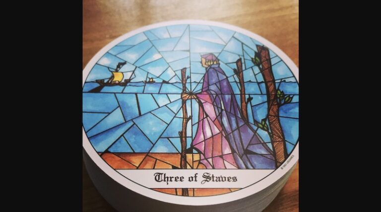 three-staves-feat | Cards of Light